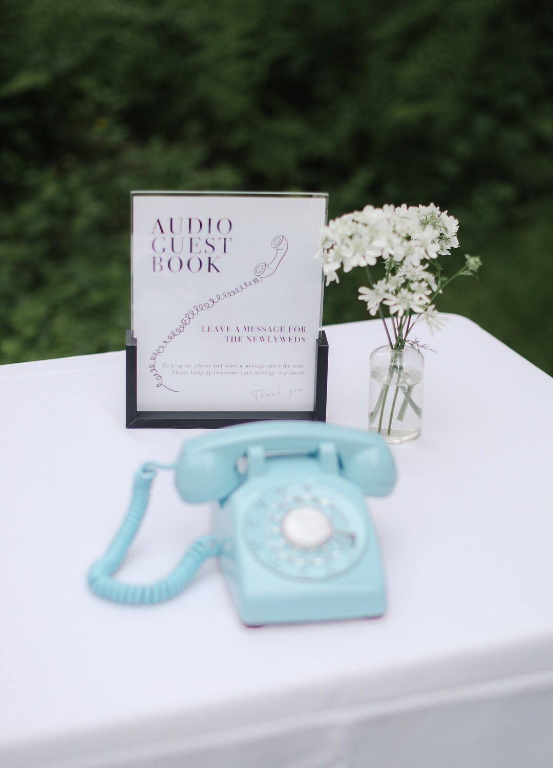 Audio Guestbook, Guestbook Wedding, Audio Guestbook Sign, Phone ...