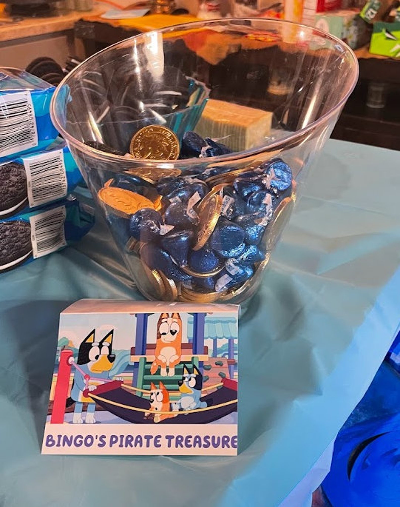 Bluey Inspired Food Tent, Snack, and Party Favor Labels for Birthday ...