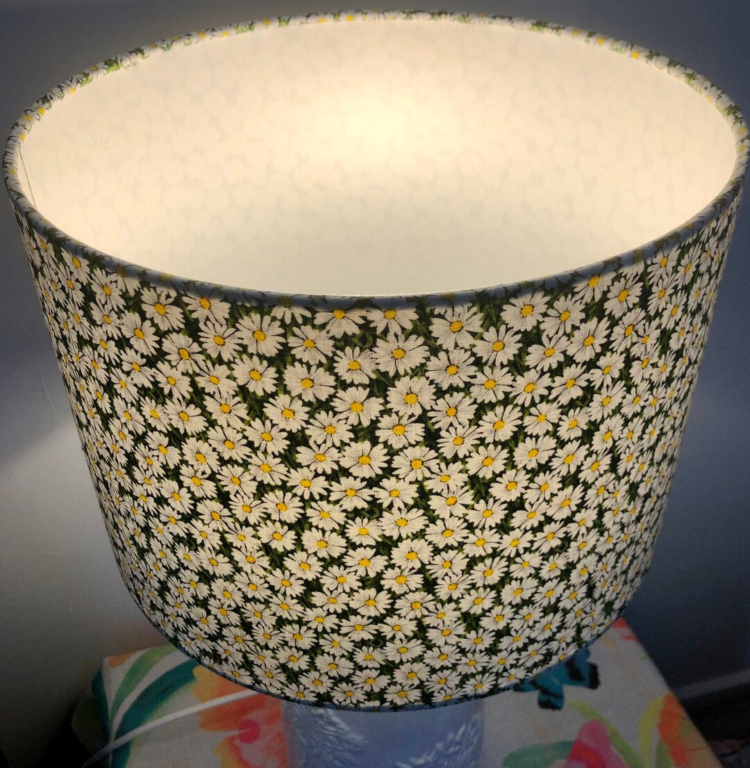 Handmade Daisy Lampshade - Etsy UK