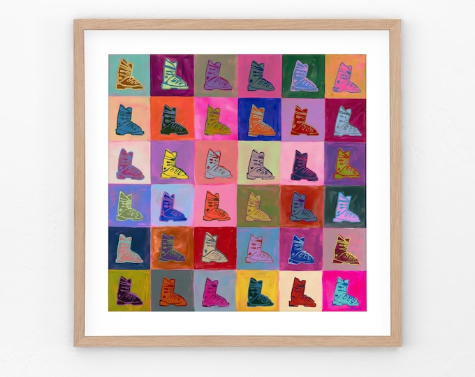 Disco Ski Boot - Etsy