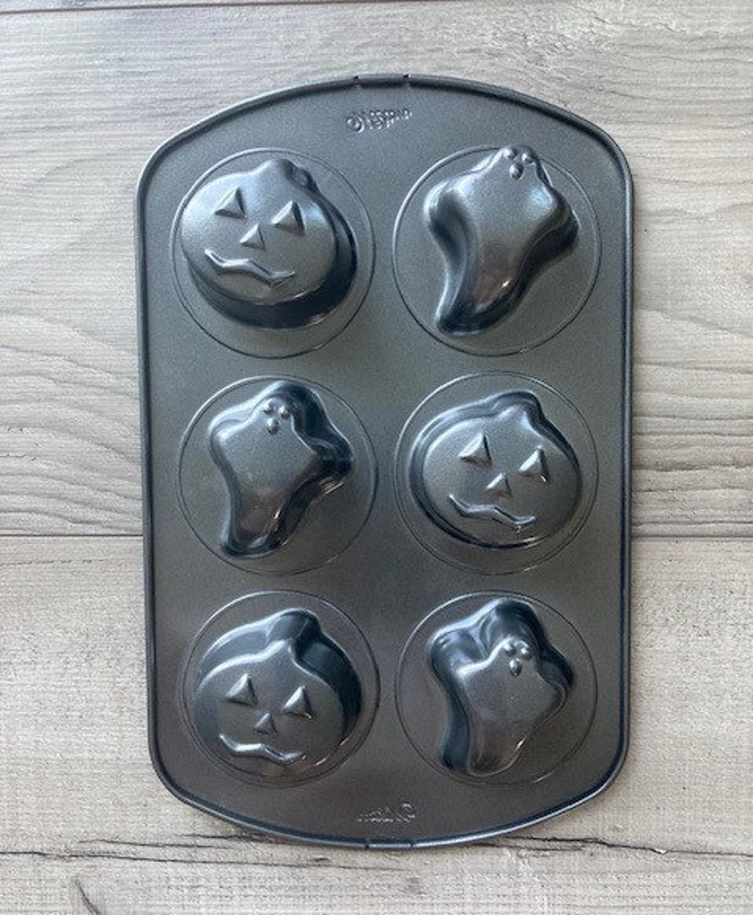 Wilton Halloween Mini Cake Pan - Ghosts & Jack O Lanterns - Etsy