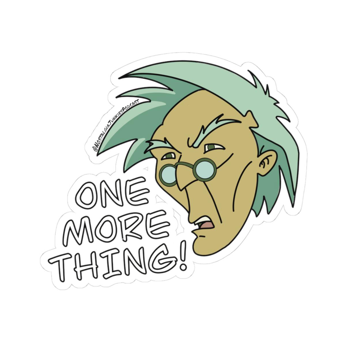 One More Thing! Uncle - Jackie Chan Adventures Sticker, Cartoon, Kidswb ...