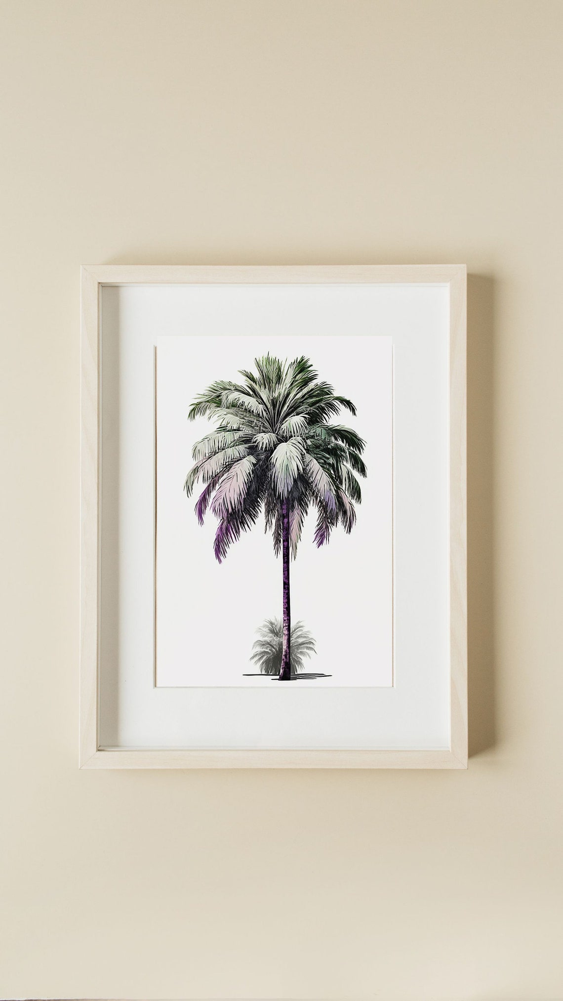 Palm Tree (simple Illustration) *** Package of 7 *** - Etsy