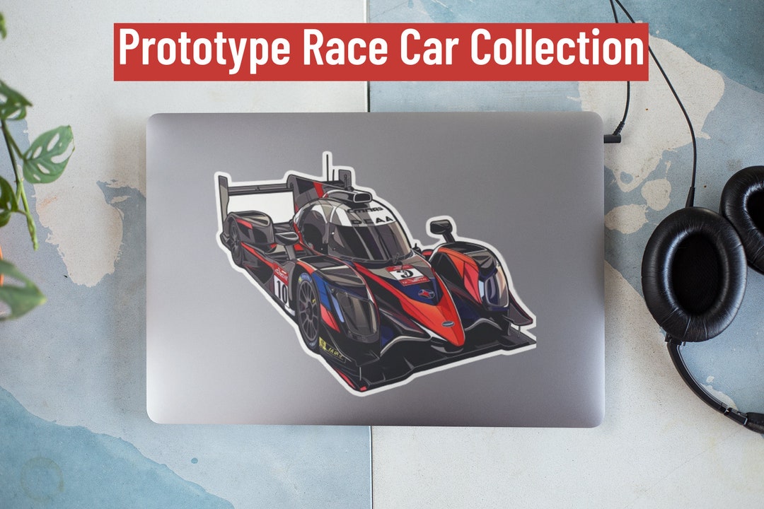 Prototype Race Car Sticker, LMP1 Car Sticker, LMP2 Car Sticker, Le Mans ...