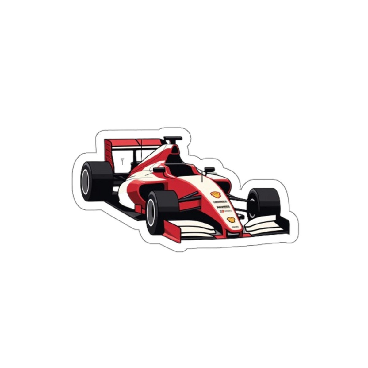 Formula Racing Car Sticker, F1 Sticker, Iracing Simualtor Car ...