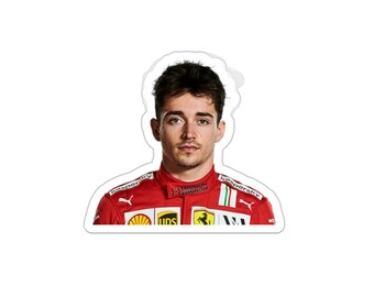 Charles Leclerc Sticker Scuderia Ferrari Sticker Ferrari - Etsy