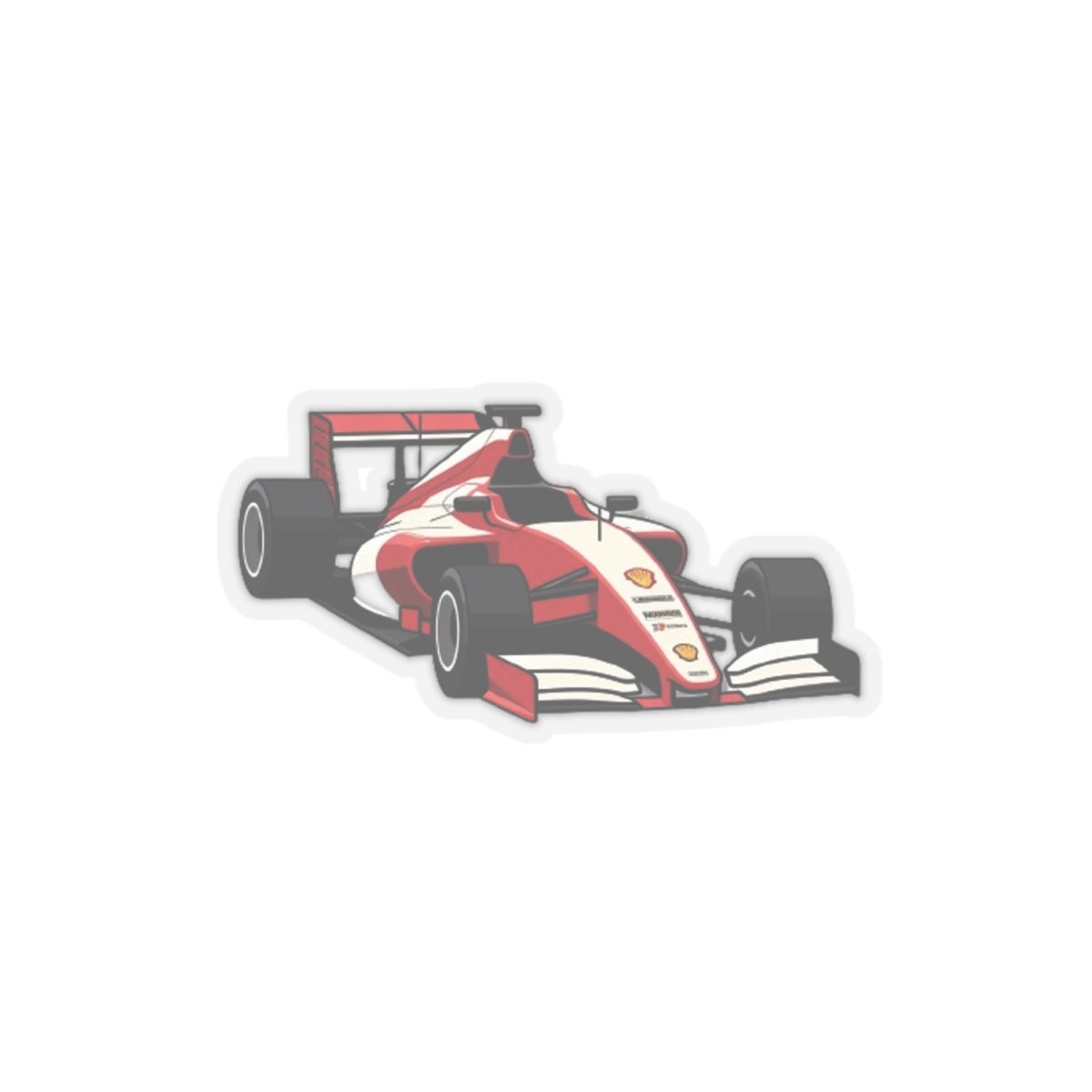 Formula Racing Car Sticker, F1 Sticker, Iracing Simualtor Car ...