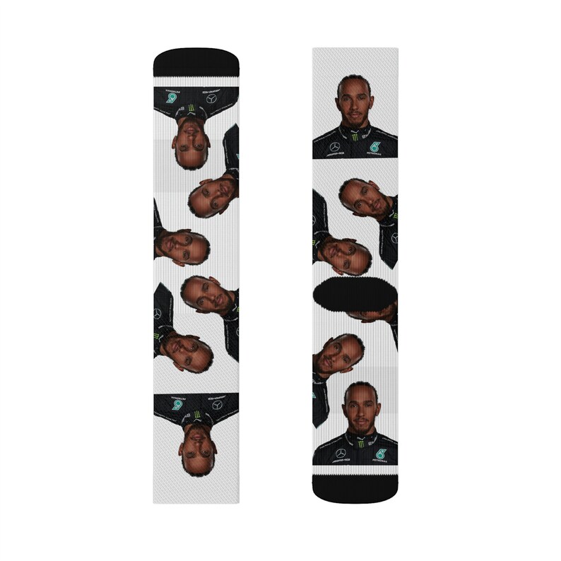 Lewis Hamilton Mercedes Formula 1 Socks, Racing Socks, Formula One ...