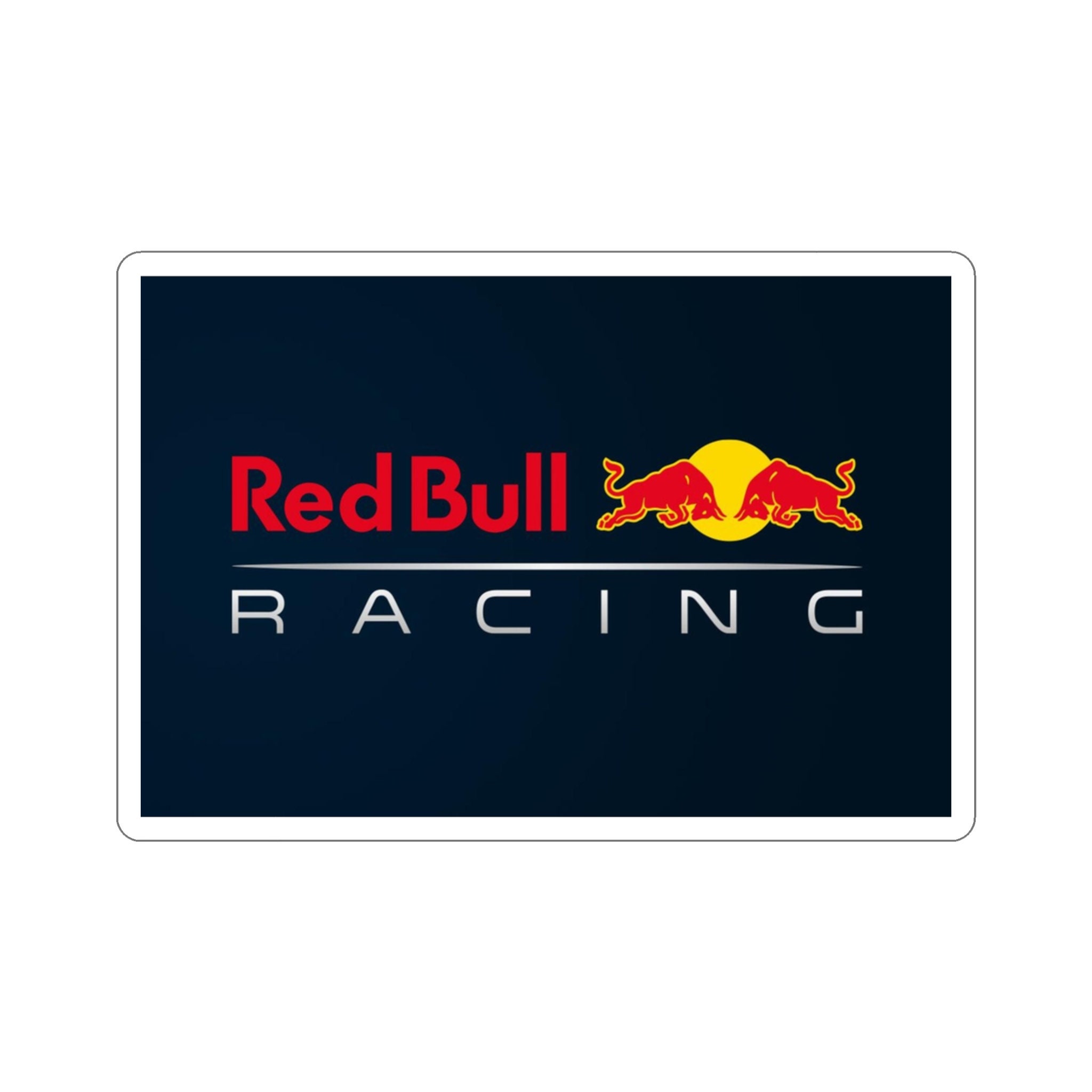 Redbull Racing Sticker, Formula One Sticker, Laptop Sticker, Water Bottle Sticker, Notebook ...