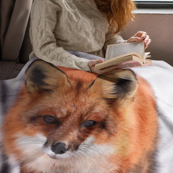 Fox Throw - Etsy