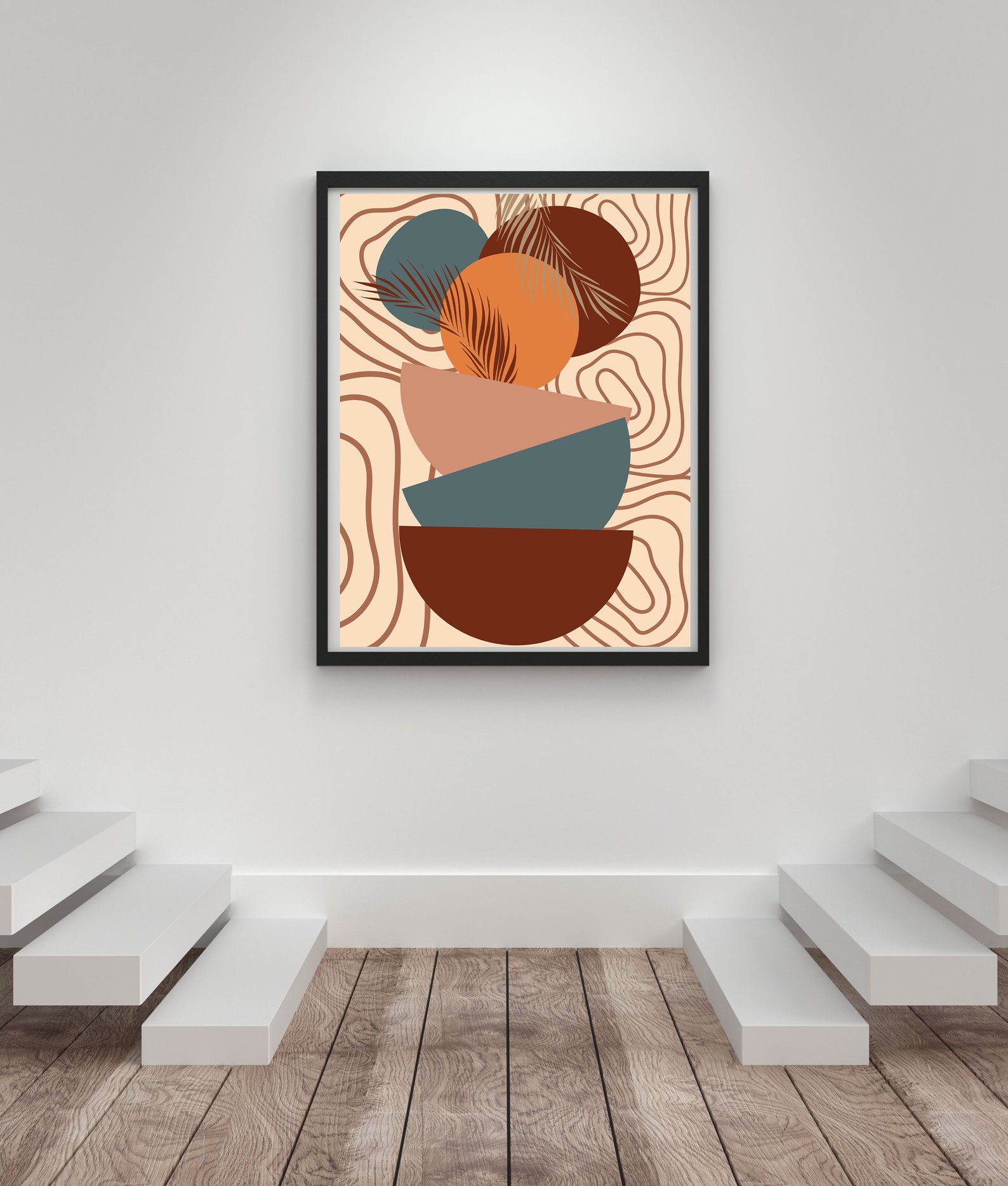 Digital Boho Poster Set - Wall Decor for Living Spaces & Offices ...