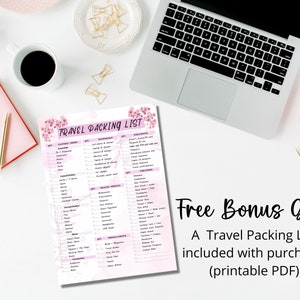 Miami Vaca| Travel Itinerary Template Mobile| Digital Itinerary| Mobile ...