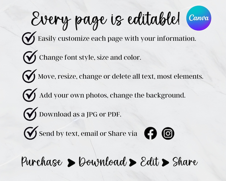 GIRLS TRIP Mobile Itinerary Digital Invite Template Digital Itinerary ...