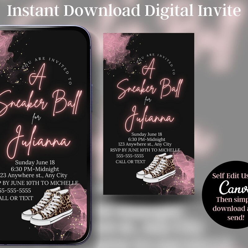 Shoe Invitations - Etsy