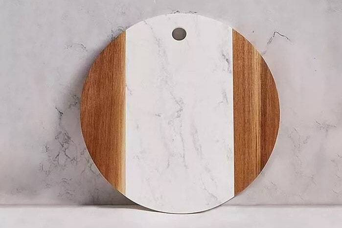 Hand Crafted Acacia and Marble Charcuterie Board - Etsy