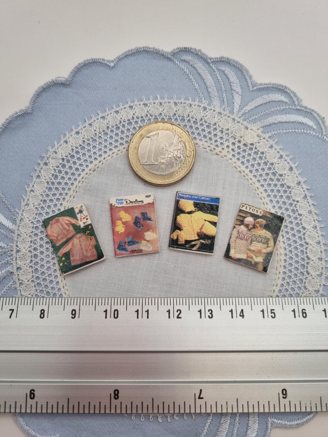 4 Miniature Sewing Pattern Magazines for Dollhouses - Etsy