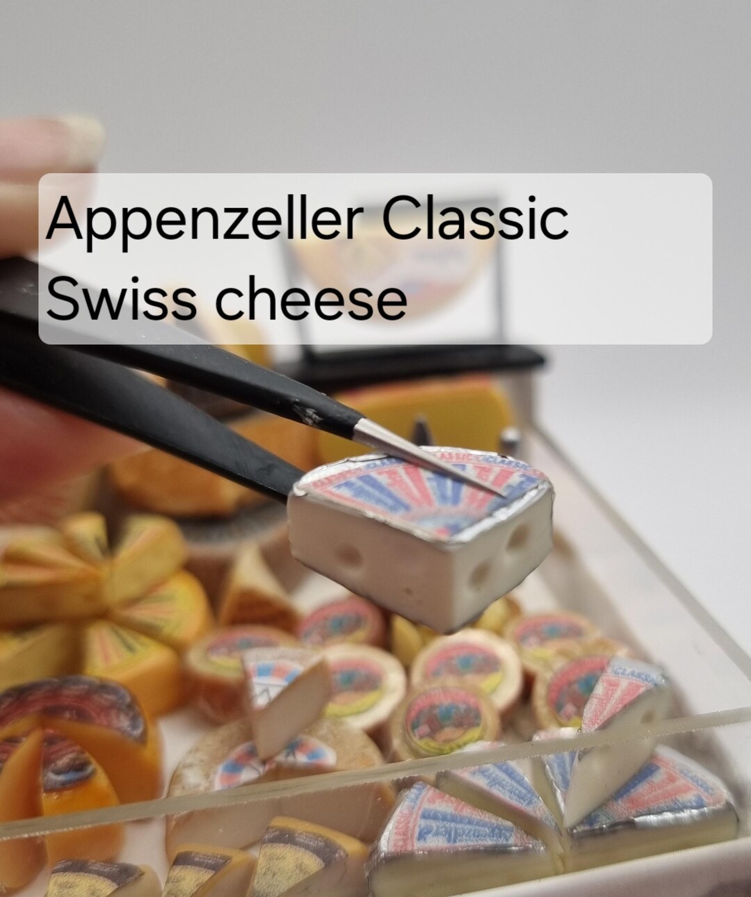 Appenzeller Classic Swiss Cheese in Miniature - Etsy