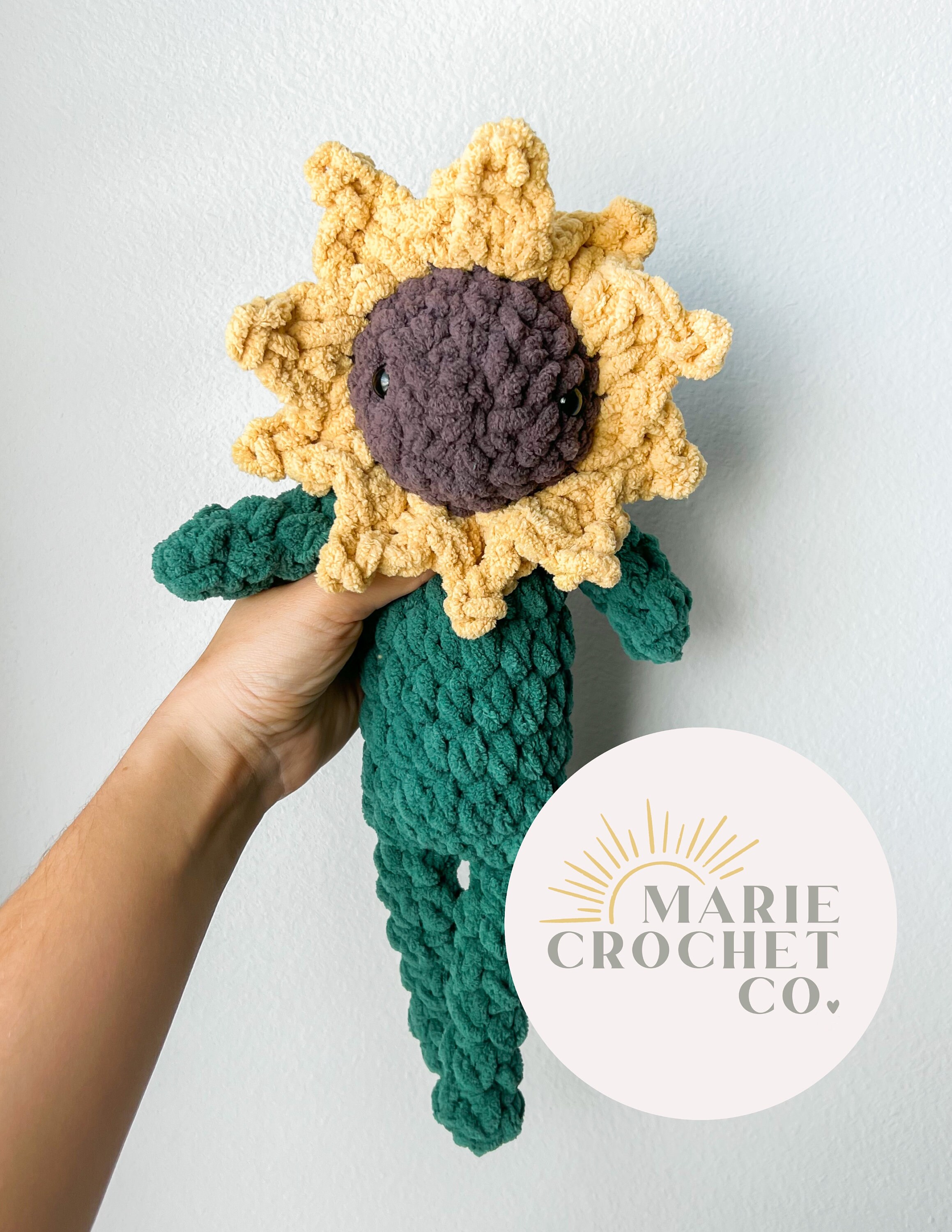 Flower Friend Crochet Pattern Sunflower Amigurumi Plush - Etsy