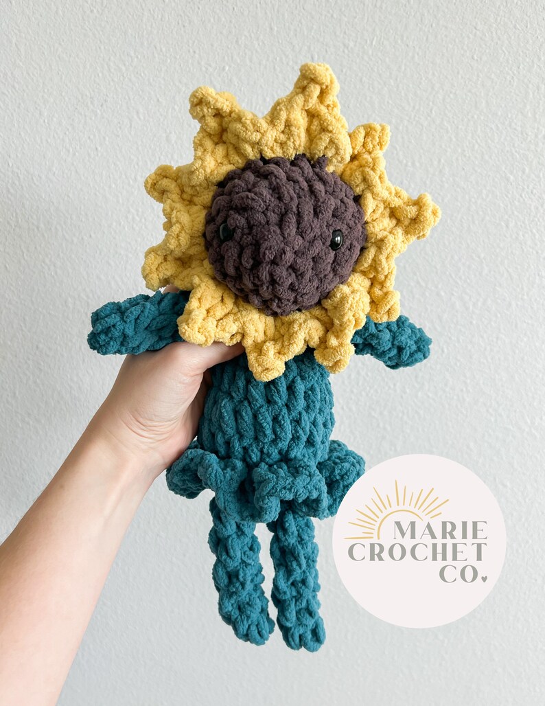 Flower Friend Crochet Pattern Sunflower Amigurumi Plush - Etsy