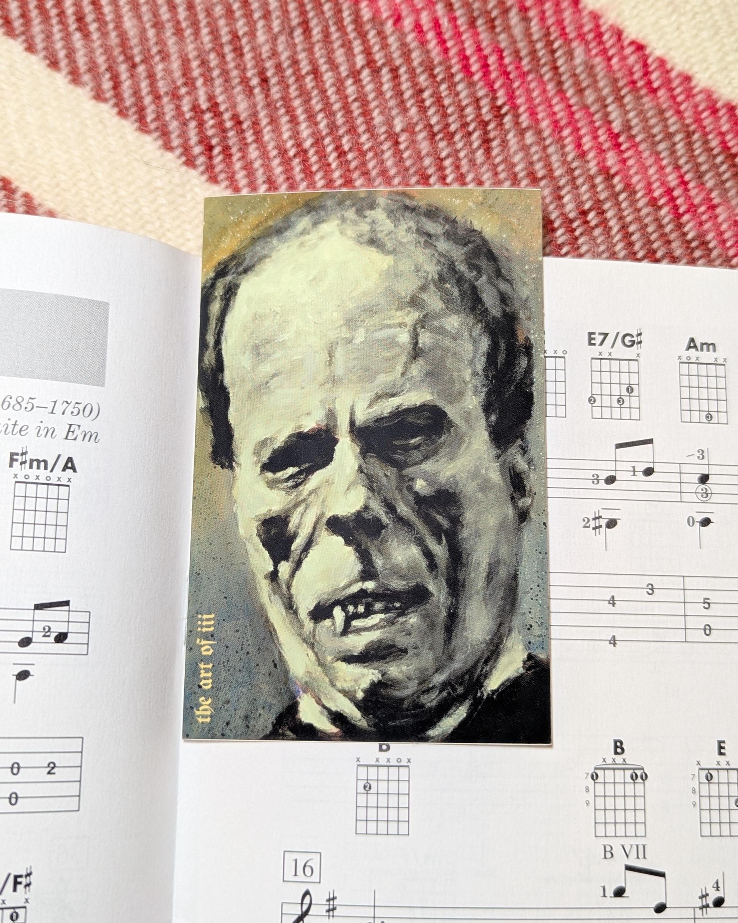 The Phantom – Gothic Horror Vinyl Sticker (2.6x4in) – Acrylic Portrait ...