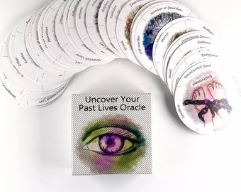 Round Oracle Card - Etsy