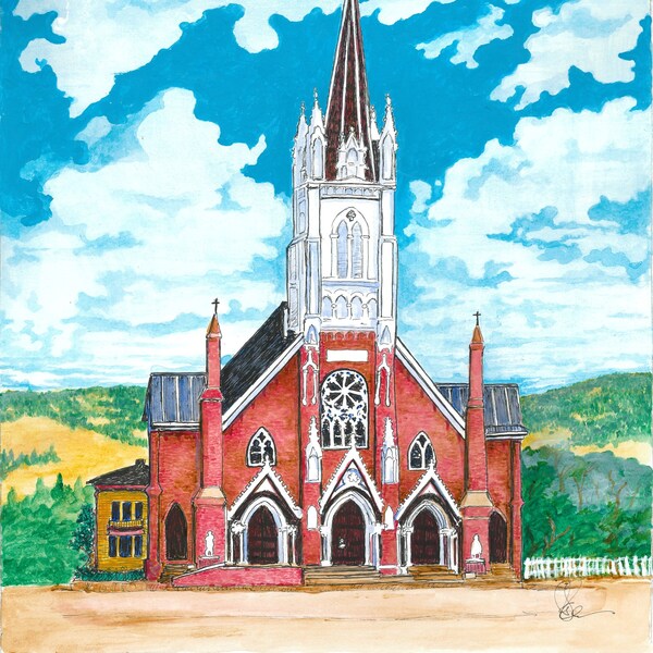 Catholic Ink Art - Etsy