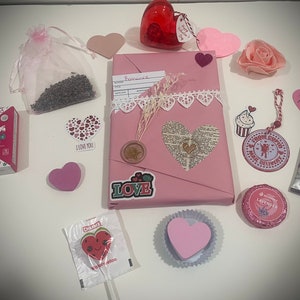 Valentine's Day Themed Date Blind Book Box, Surprise Book in Different ...