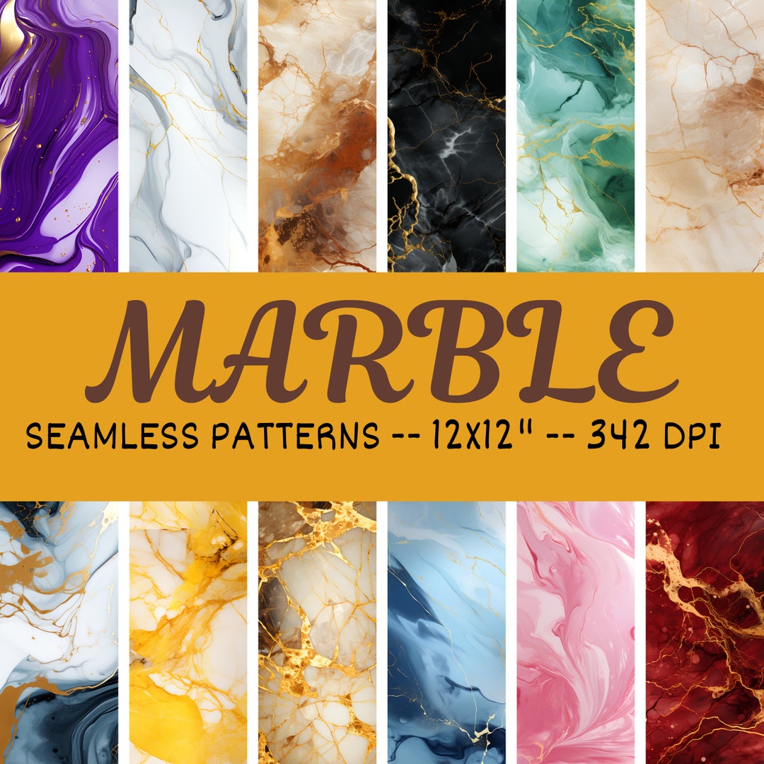 Elegant Marble Digital Paper Background Watercolor Rainbow Patterns ...