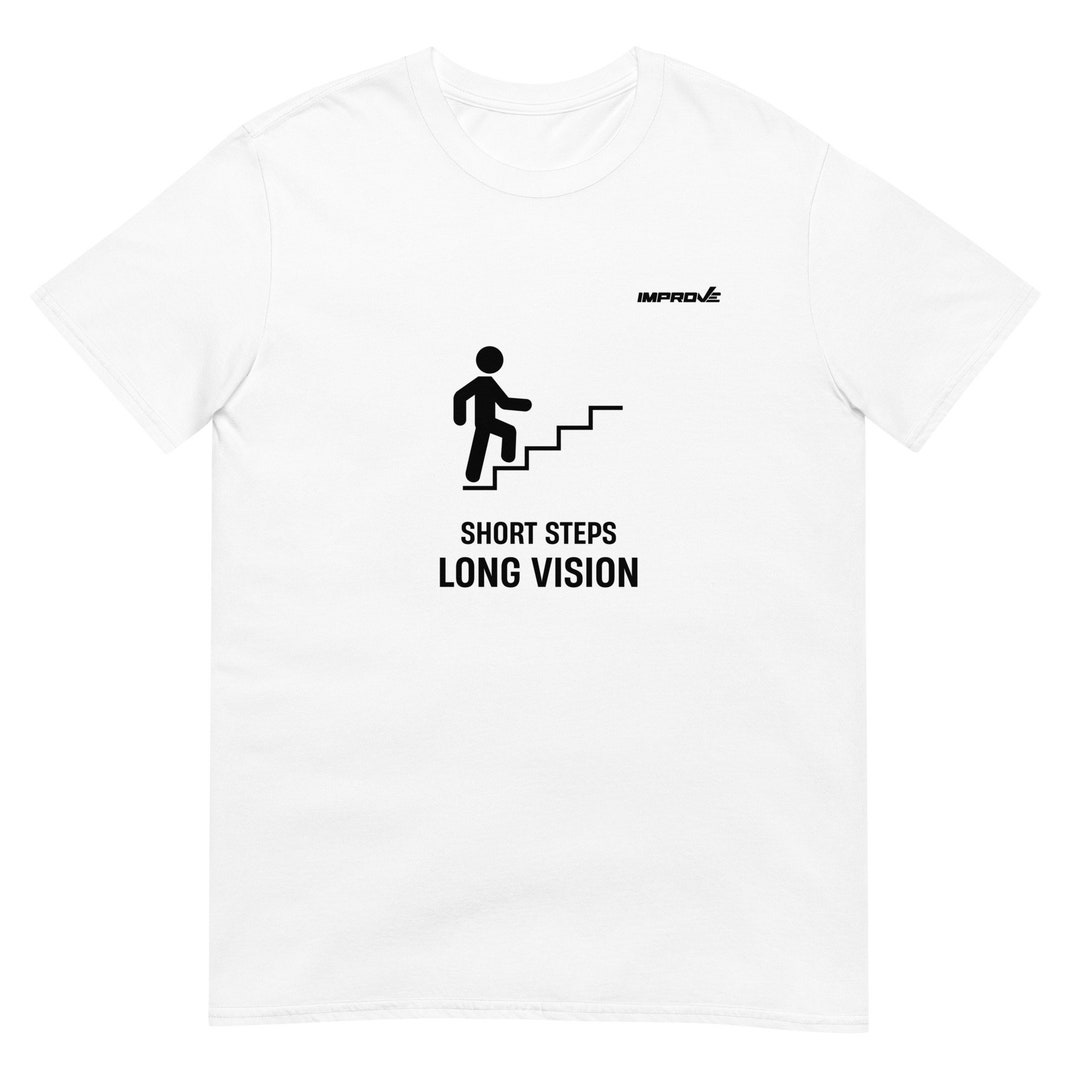 Short Steps | T-shirt | Unisex | White - Etsy