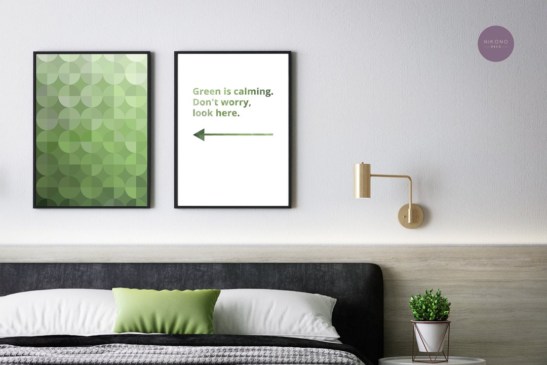 Minimalist Poster Set With Positive Quotes for Living Room or Office ...
