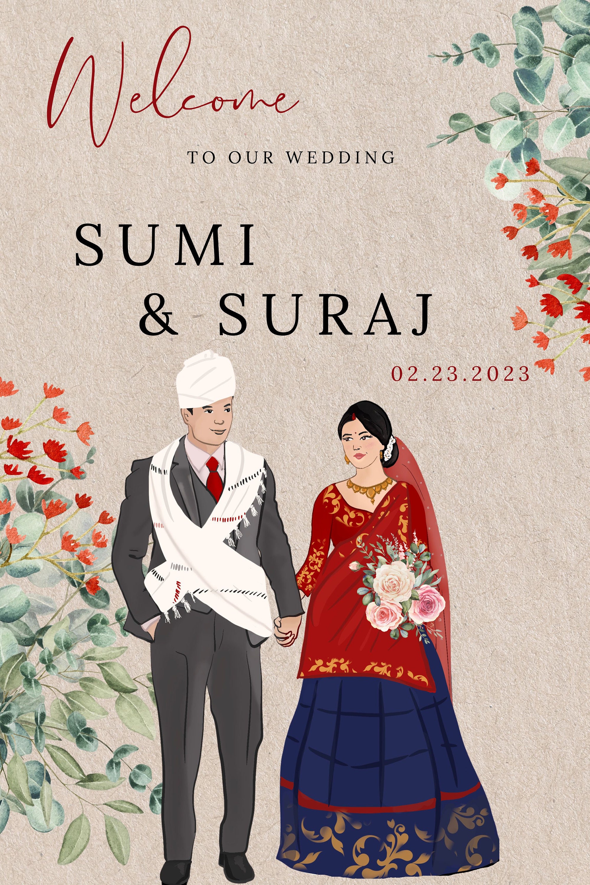 Tamang Wedding Sign |gurung, Rai, Magar Nepali Hindu, South Asian ...