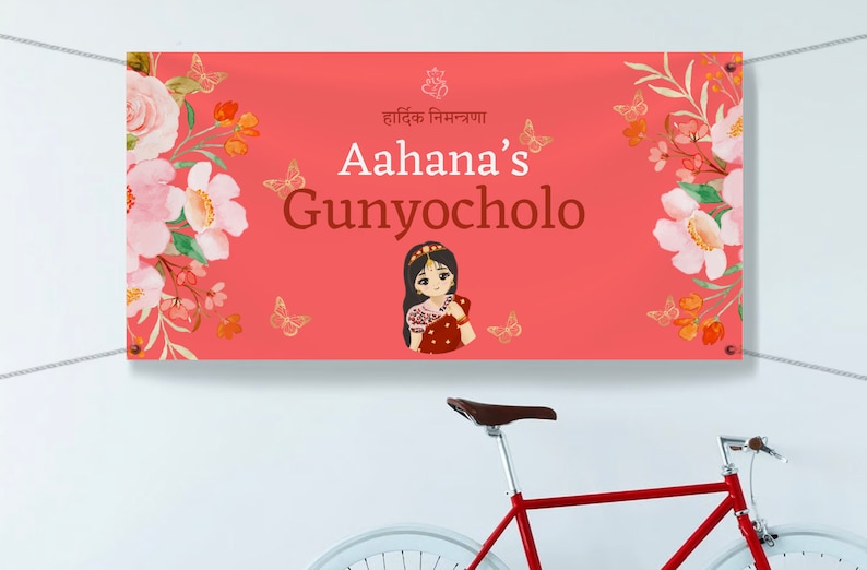 Nepali Gunyo Choli| Bel Bibah| Invitation Card | Customize and Download ...