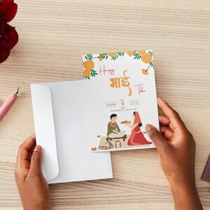 Bhai Tika| Nepali Digital Invitation Card | Customize and Print - Etsy