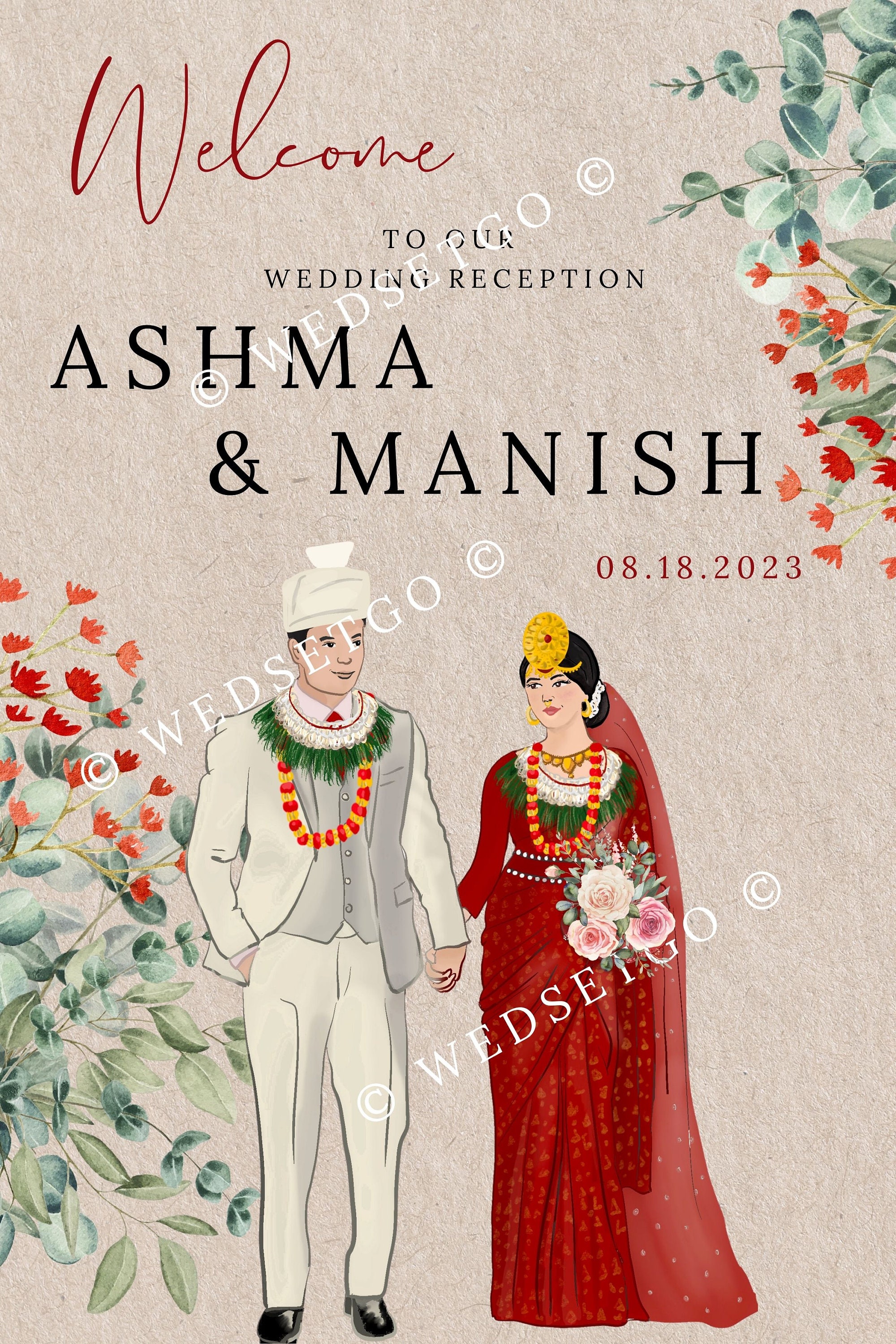 Tamang Wedding Sign |gurung, Rai, Magar Nepali Hindu, South Asian ...