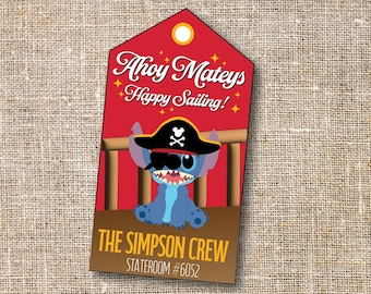 DCL Alaskan Cruise Fish Extender Gift Tag Wonder Fish Extender Mickey ...