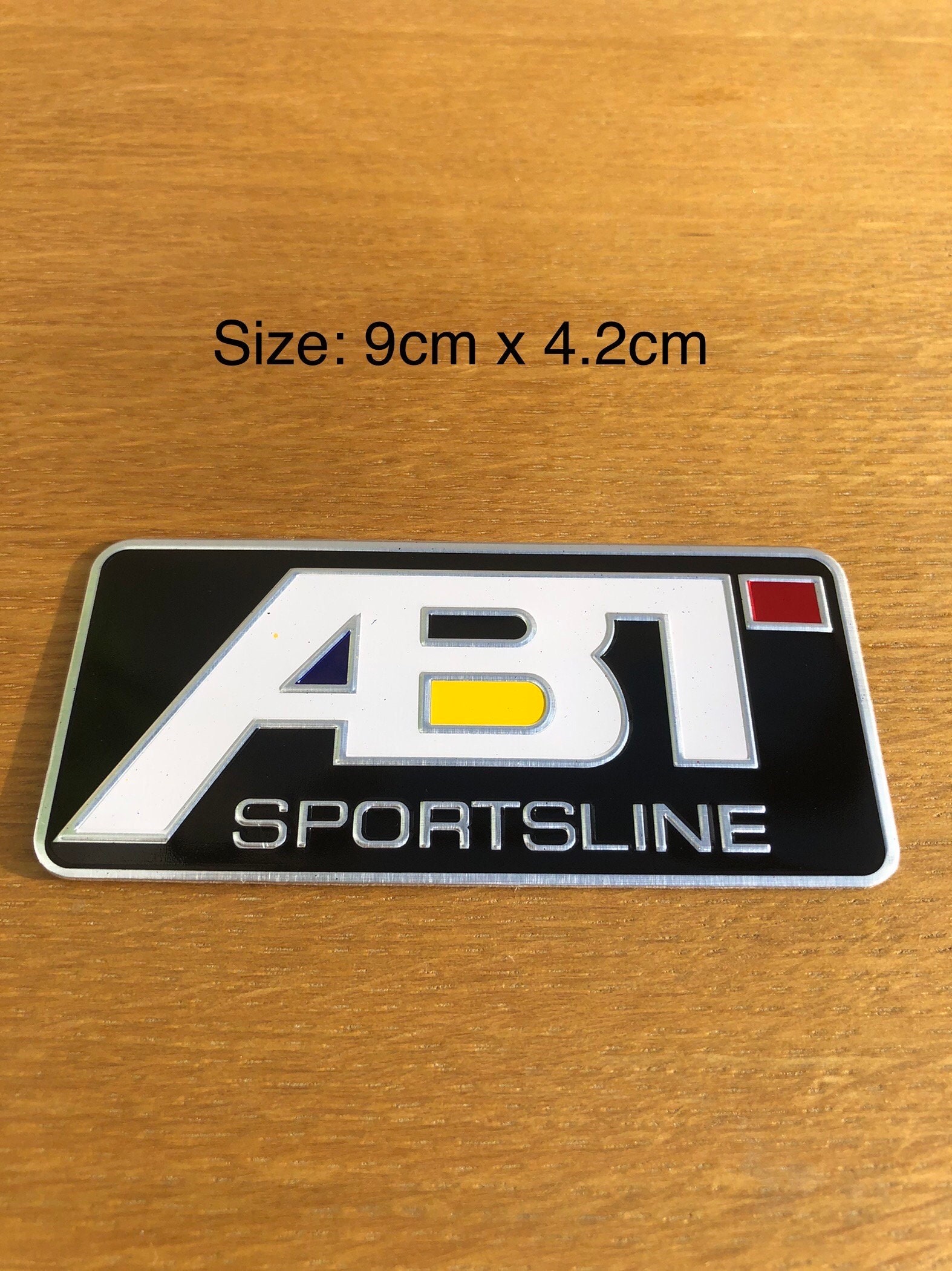 ABT Sportsline Emblem Badge Sticker Logo Self Adhesive Metal Finish - Etsy