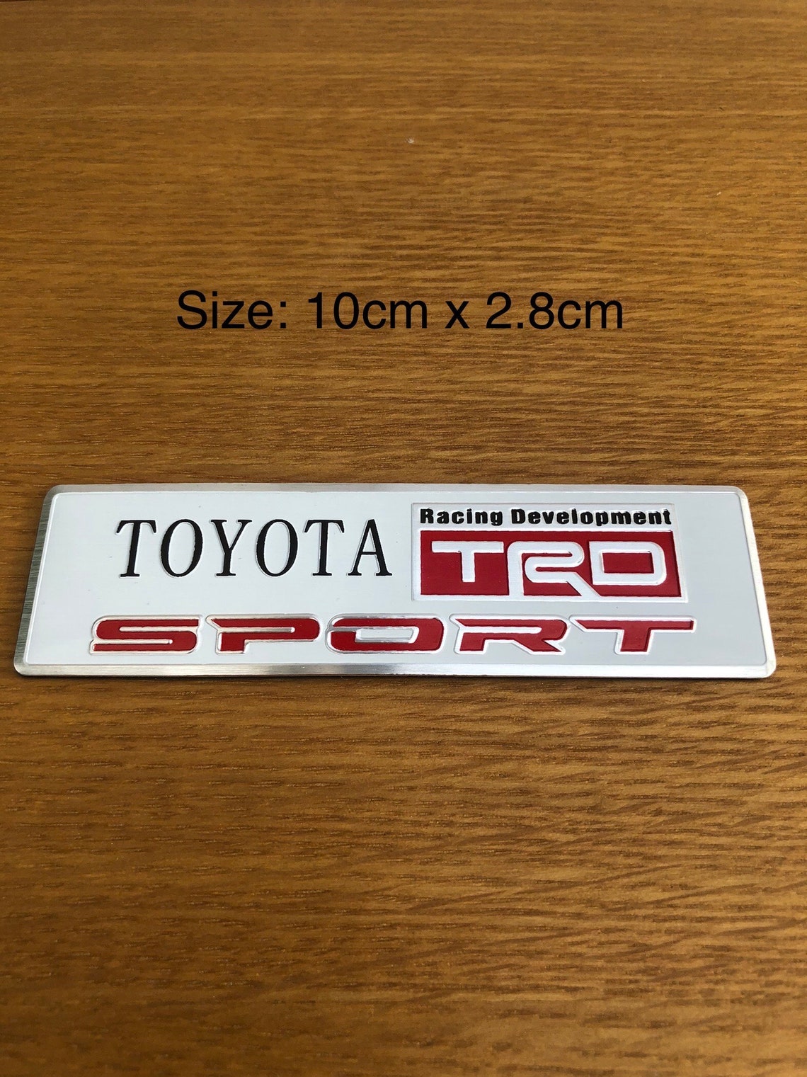 Toyota Racing Development TRD Sport Emblem Badge Sticker Logo Self ...