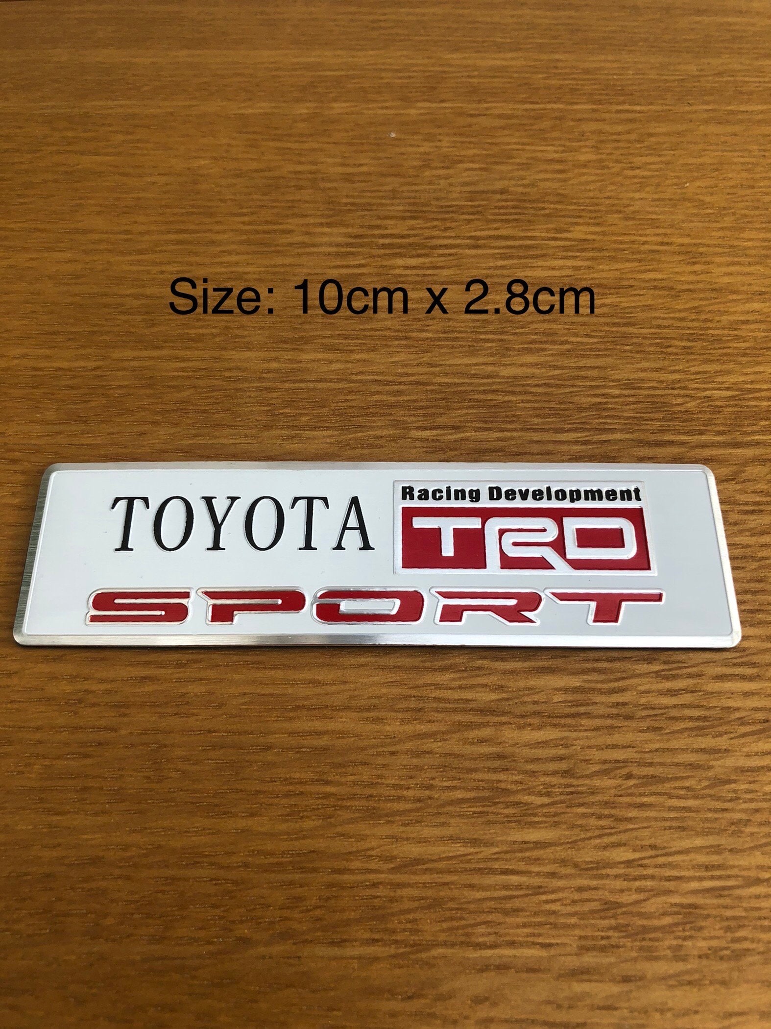 Toyota Racing Development TRD Sport Emblem Badge Sticker Logo Self ...