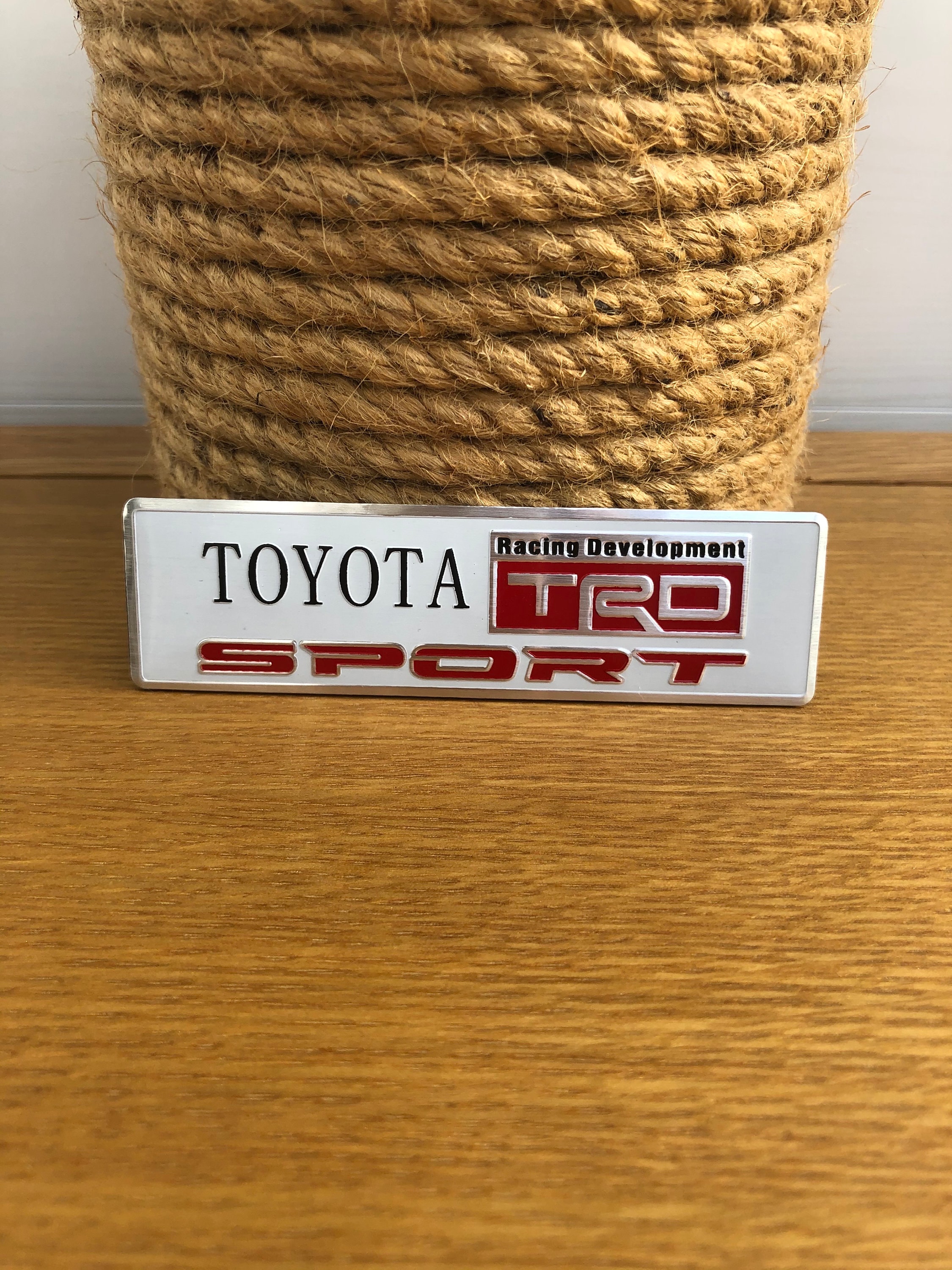 Toyota Racing Development TRD Sport Emblem Badge Sticker Logo Self ...