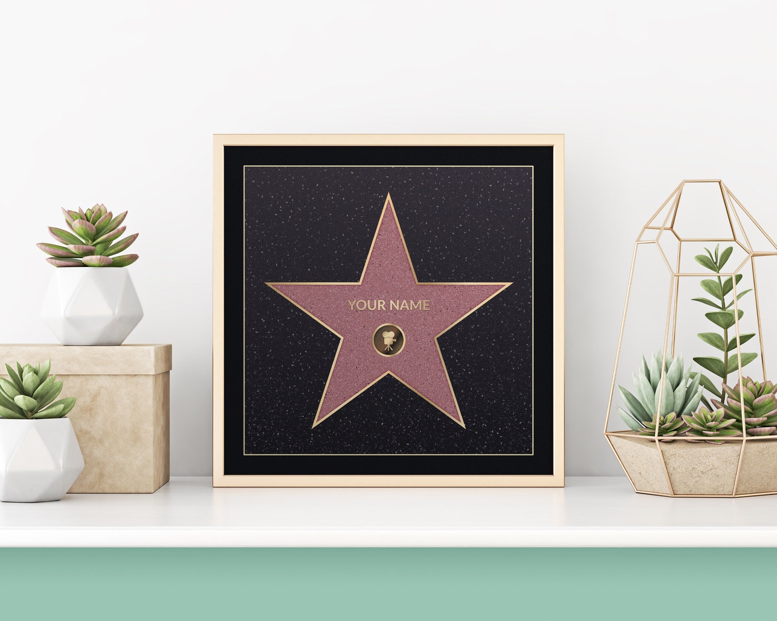 Star of Fame, Personalised Poster, Custom Poster, Personalised, Custom ...