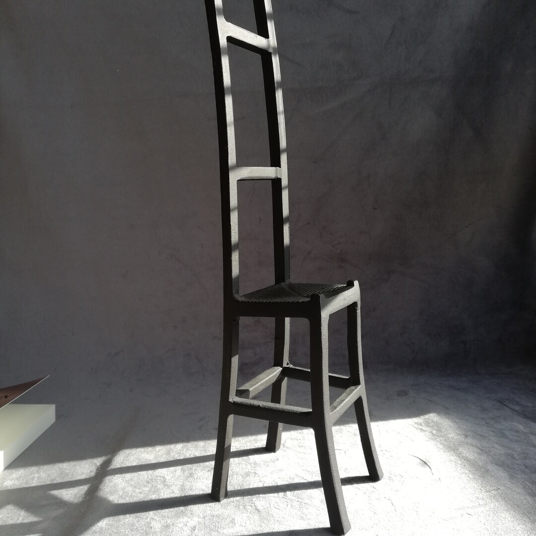 Cast Iron Doll House Sized Ladder Back Chair - Etsy