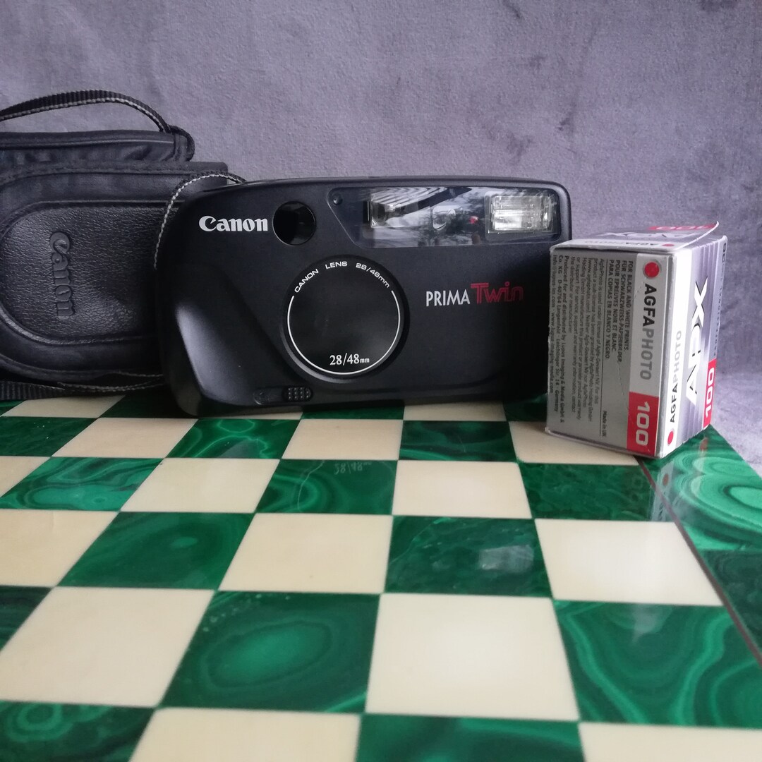 Canon Prima Twin Compact Camera Camera Black - Etsy UK