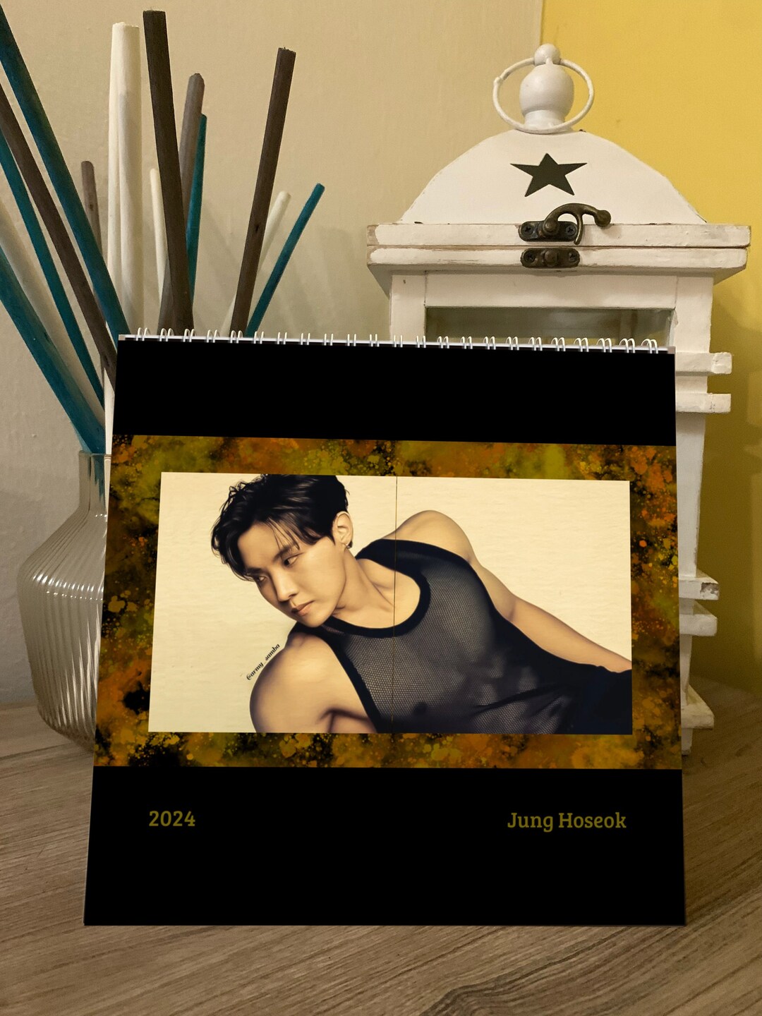 BTS Desk Calendar 2024 Jhope - Etsy