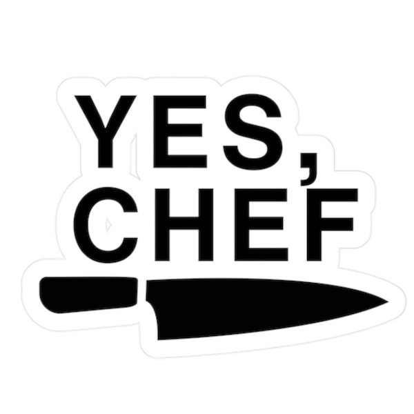 Chef Decal - Etsy