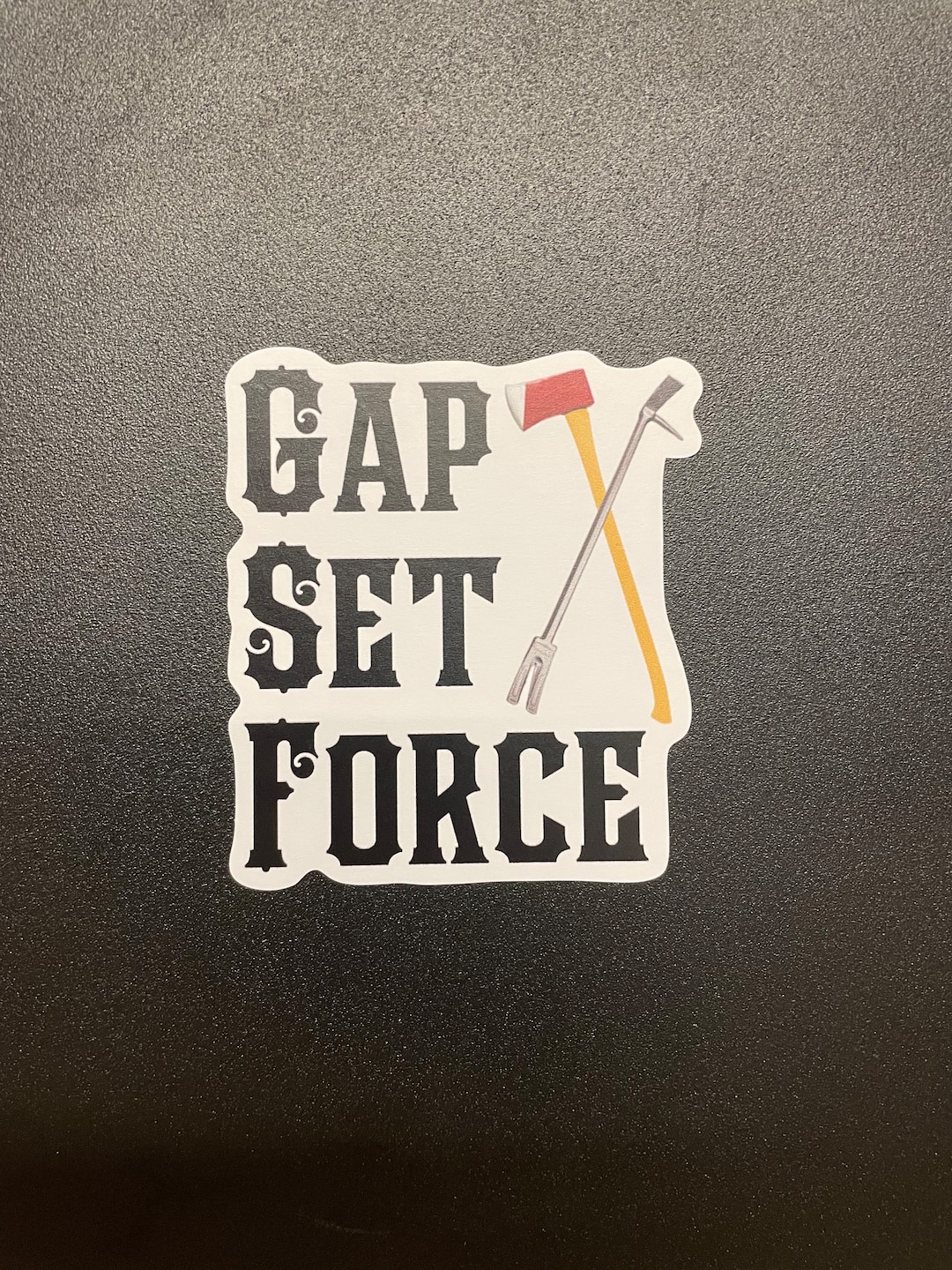 Firefighter Sticker, Gap, Set, Force, Firefighter Decal, Helmet Sticker ...