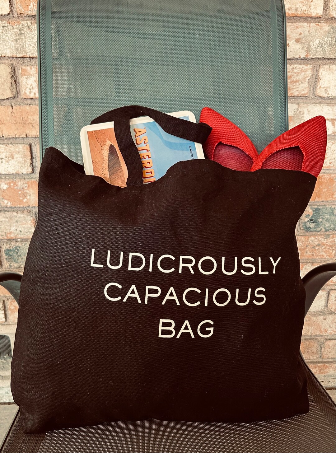 Ludicrously Capacious Jumbo Tote Canvas Tote Bag, Ludicrously Capacious ...