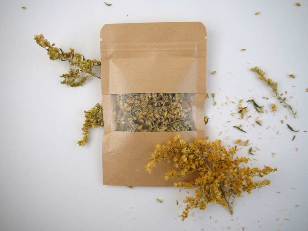 Dry Goldenrod Flowers - Slow Dried Solidago Canadensis (5g) - Etsy