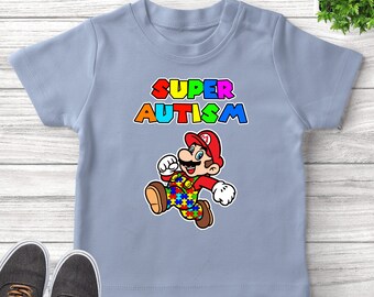Super Mario Autism - Etsy
