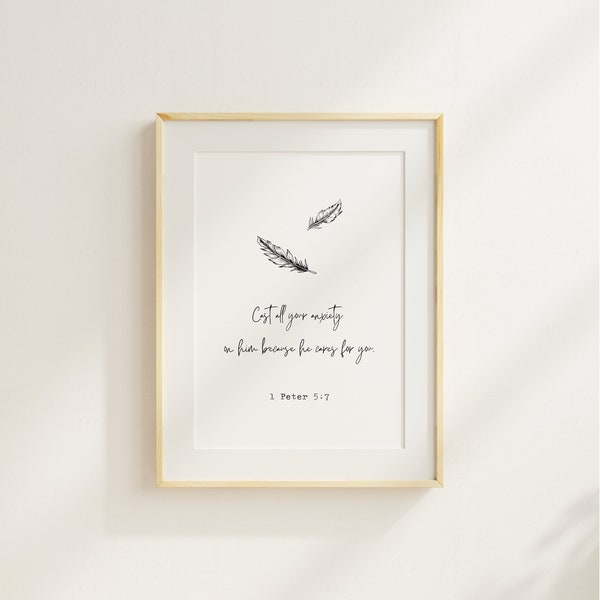 Bible Verse Wall Art - Etsy