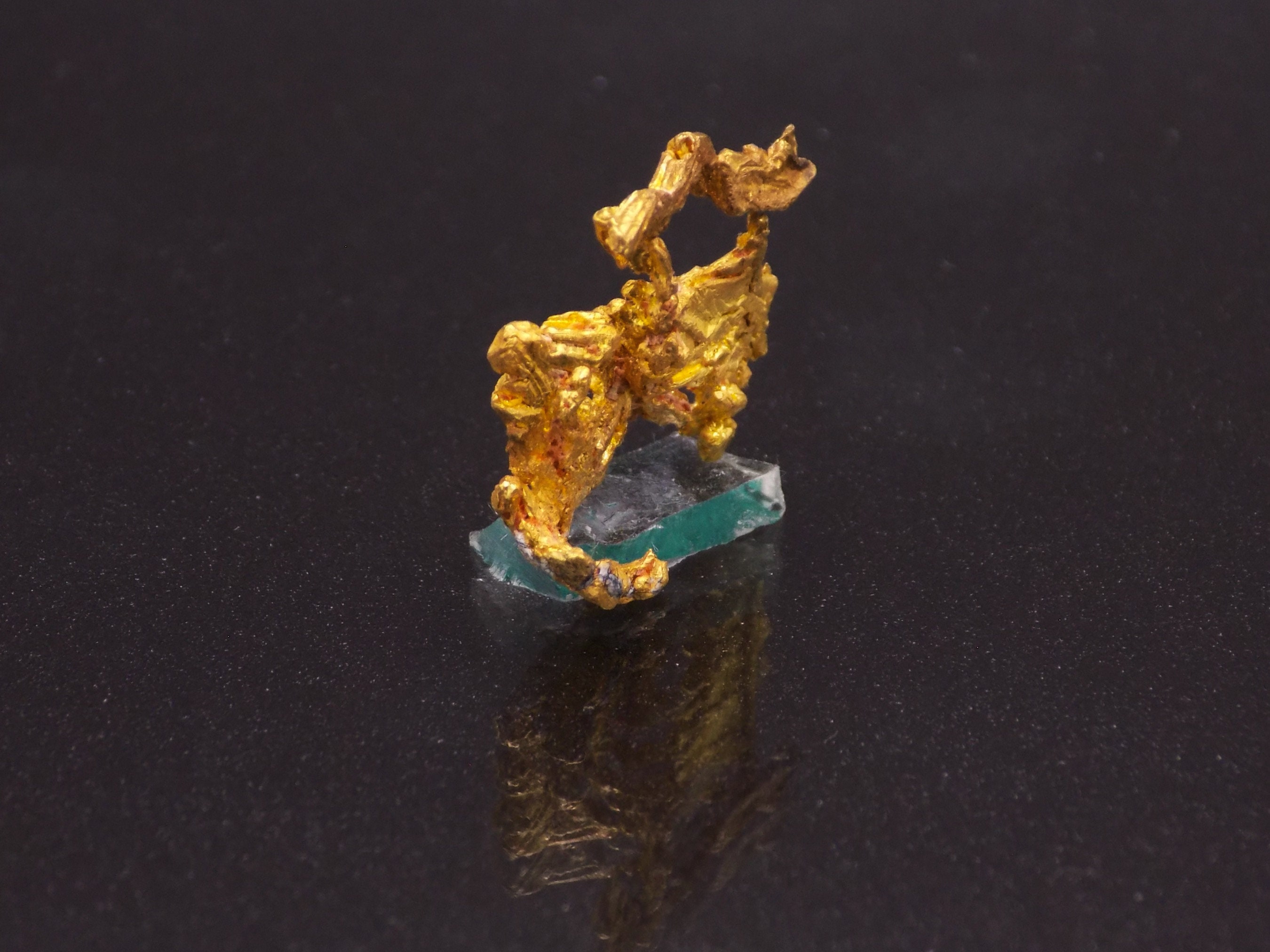 Native Gold Crystal, Gold Nugget, Native Mineral Sample, Metal Specimen ...